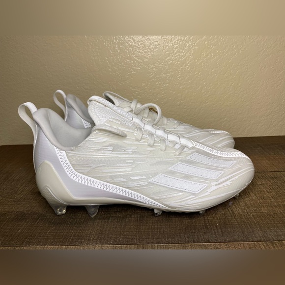 adidas | Shoes | Adidas Adizero Football Cleats Triple White Size 7 For ...